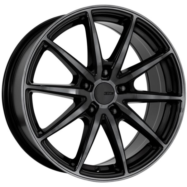 16x7 Gloss Black Tint Wheel & Tyre Package 5x114.3