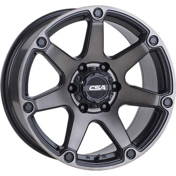 18x9 5x150 Black Machined Face Dark Tint Wheel