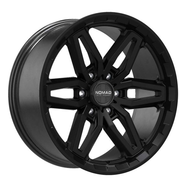 Nomad N232 18x8.5 6x139.7 Satin Black | AutoCraze 1800 099 643