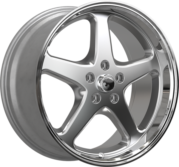 Panthera Walkin 22x8.5 5x120 Silver Machined Lip | AutoCraze 1800 099 646