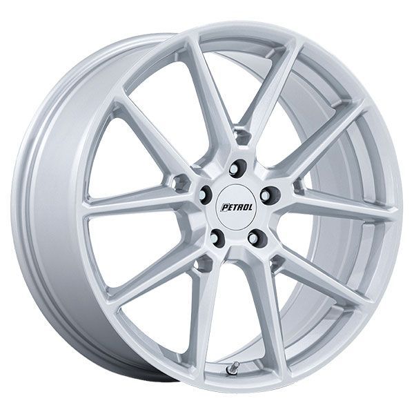 Petrol P1E Pe002 20X8.5 5X112 Gloss Silver | AutoCraze 1800 099 715