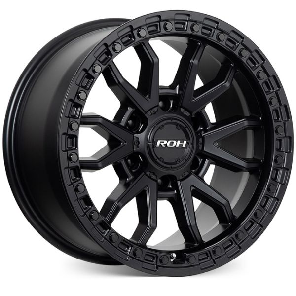 Roh Raid 18x9 6x139.7 Matte Black|AutoCraze 1800 099 634 Roh Raid 18x9 6x139.7 Matte Black|AutoCraze 1800 099 634