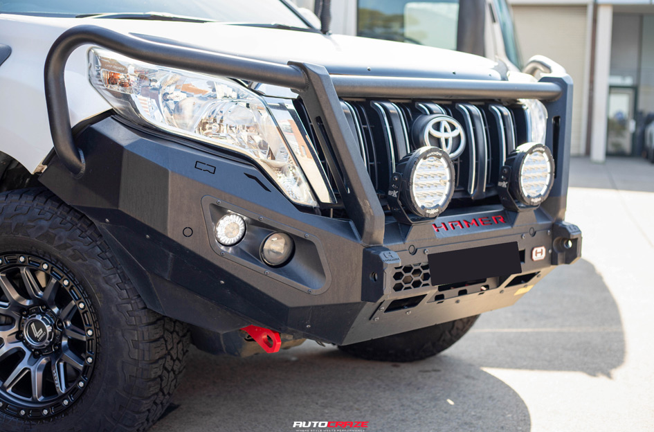 TOYOTA LAND CRUISER PRADO 150 LENSO MARVEL GRAPHITE GREY