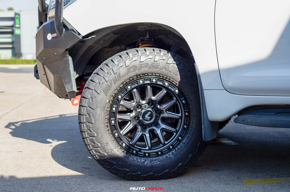 TOYOTA LAND CRUISER PRADO 150 LENSO MARVEL GRAPHITE GREY