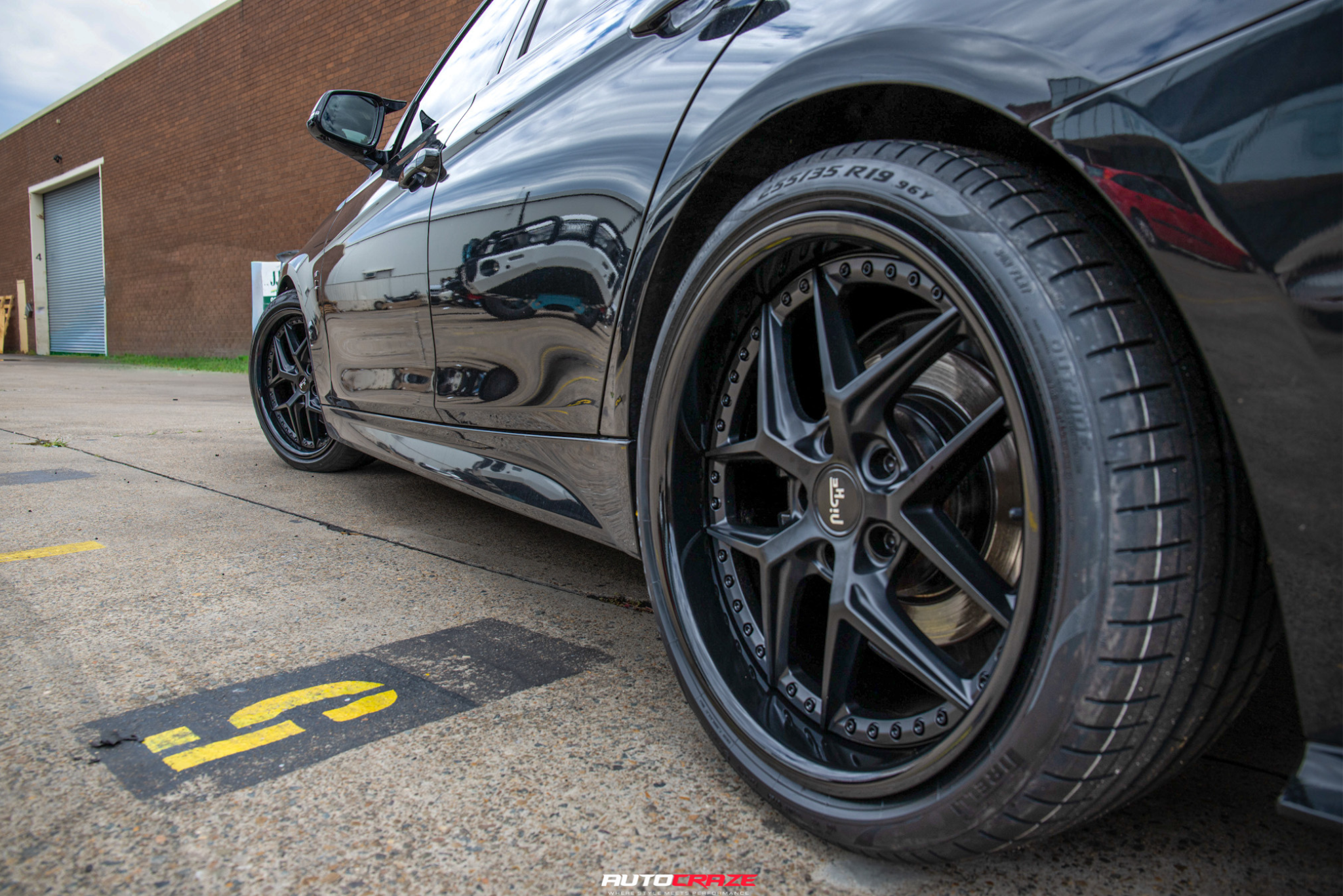 BMW 3 SERIES NICHE VICE GLOSS BLACK MATTE BLACK