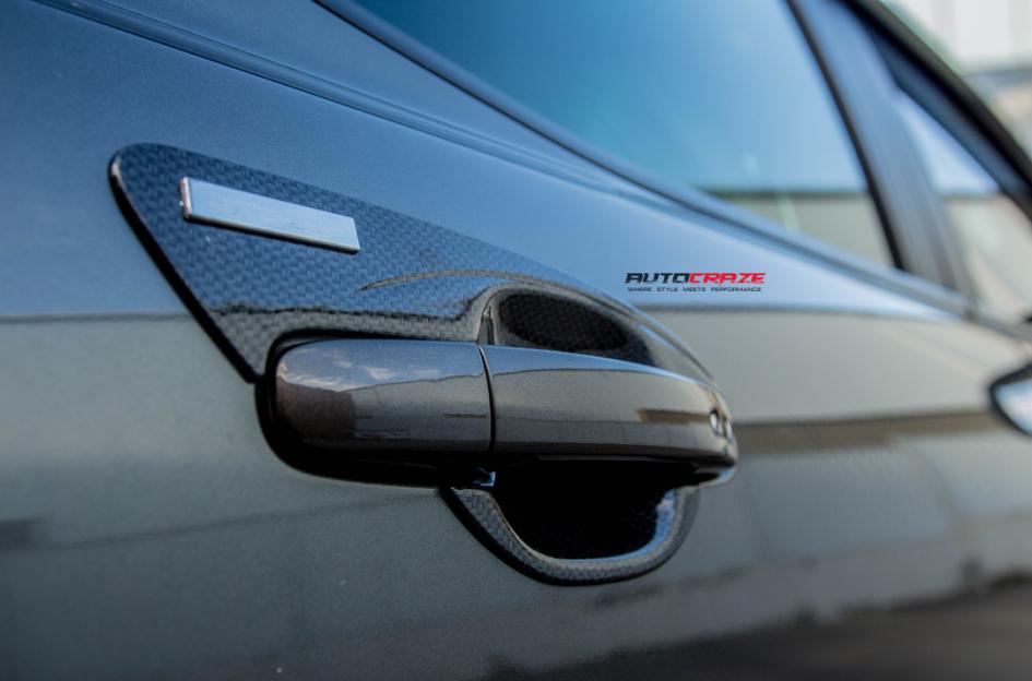 FORD RANGER GD01 GRAPHITE MILLED ACCENTS WITH CHROME INSERTS