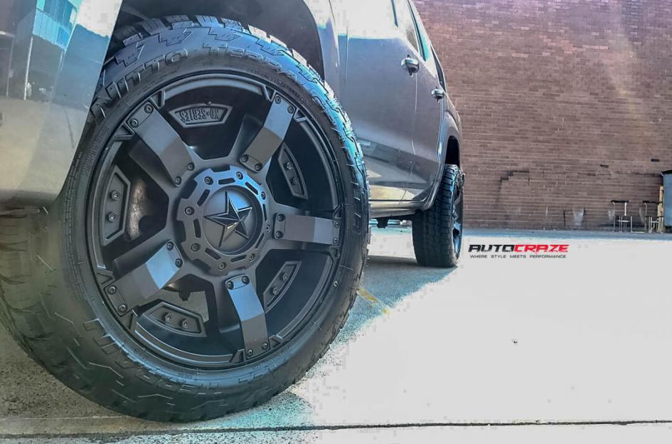 VOLKSWAGEN AMAROK MONSTER XD 2 MATTE BLACK