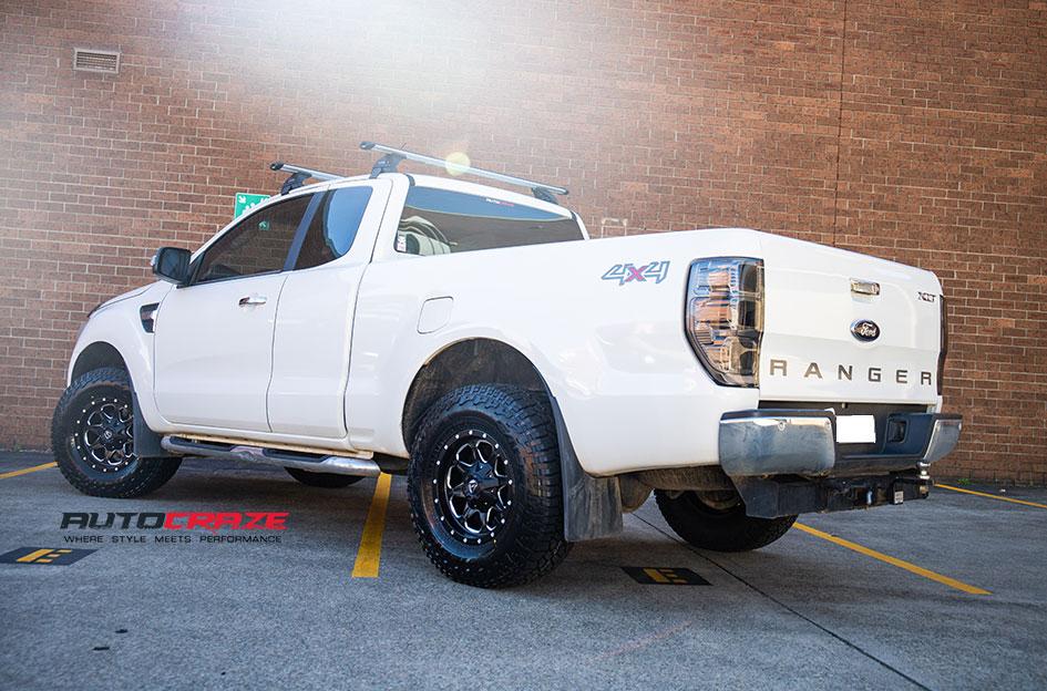 FORD RANGER PX1 BOOST GLOSS BLACK MILLED ACCENTS