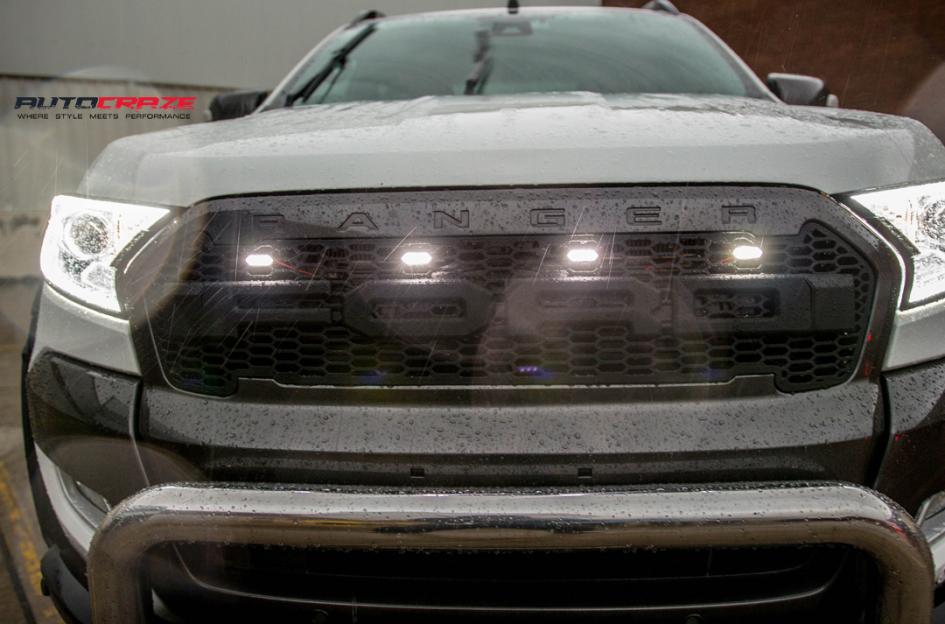 FORD RANGER GD03 GLOSS BLACK MILLED ACCENTS 6