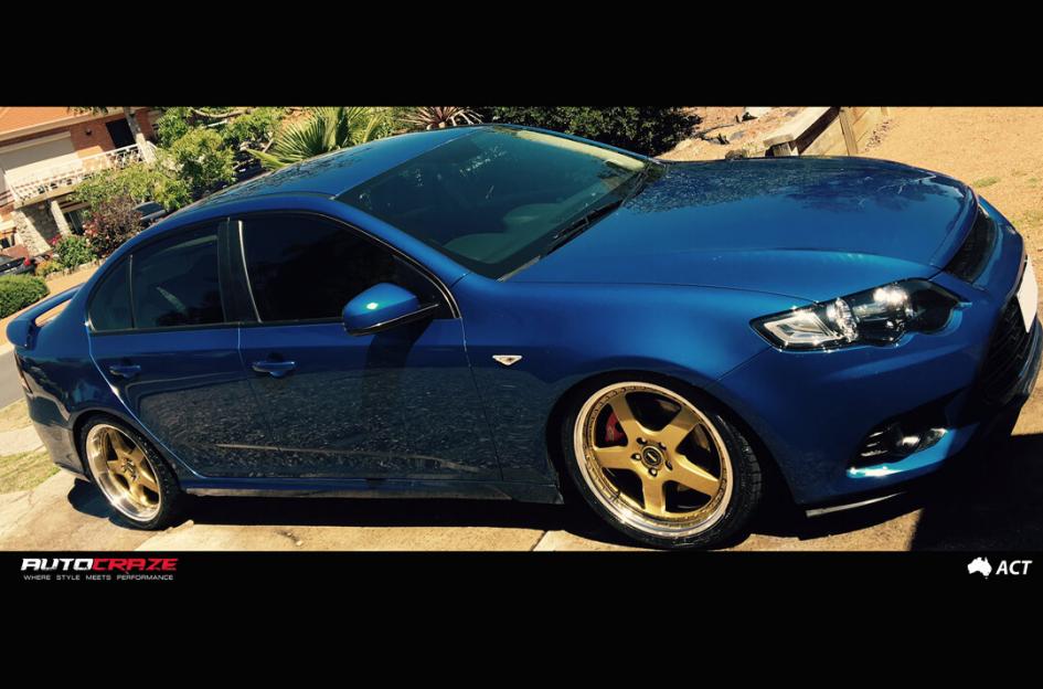 FORD FALCON FR GOLD POLISH LIP