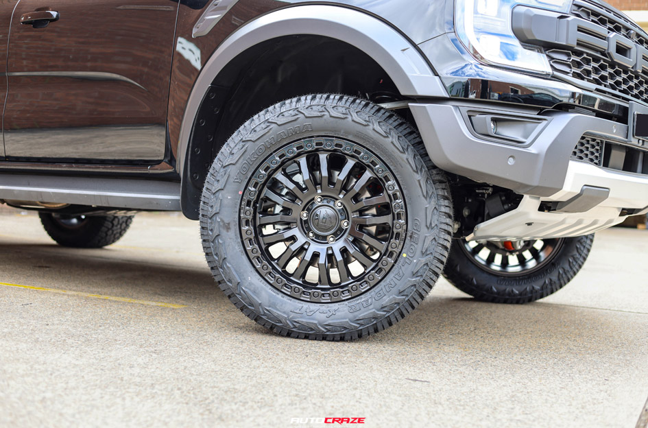 FORD RANGER RAPTOR NEXT GEN FUEL RINCON MATTE BLACK