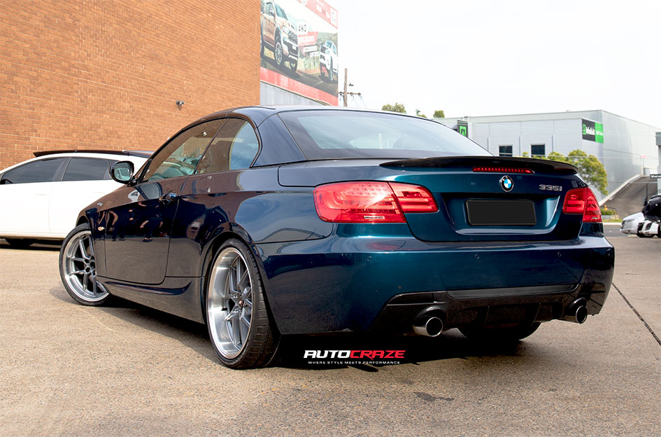 BMW 3 SERIES INFORGED KIKI5566 GUN METAL MACHINED LIP