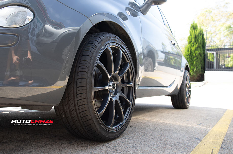 FIAT 500 OX OX401 FLAT BLACK