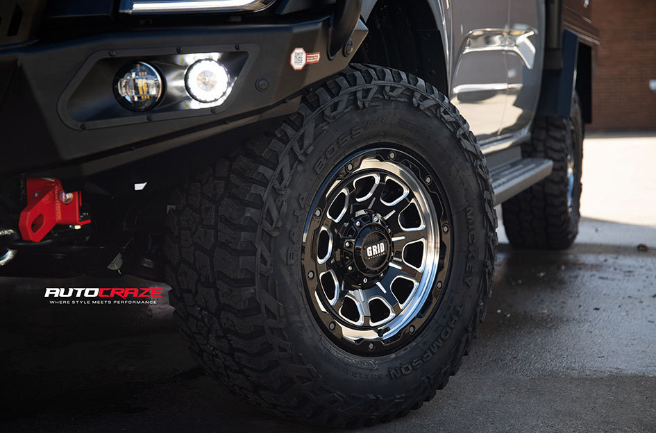 FORD RANGER NEXT GEN GRID GD15 GLOSS BLACK W/ MILLED ACCENTS