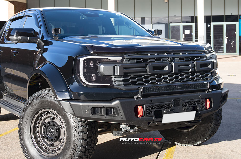 FORD RANGER RAPTOR NEXT GEN BLACK RHINO ARMORY GUN BLACK