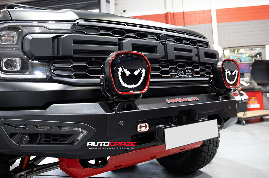 FORD RANGER RAPTOR NEXT GEN FUEL BLITZ GLOSS BLACK