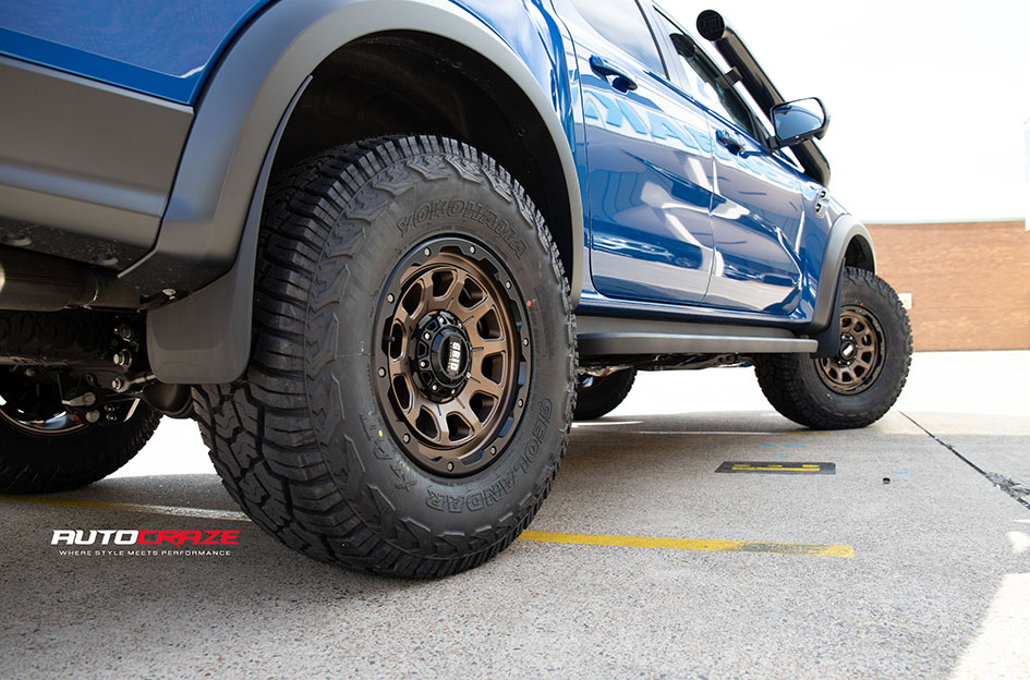FORD RANGER RAPTOR NEXT GEN GRID GD15 MATTE BRONZE BLACK LIP