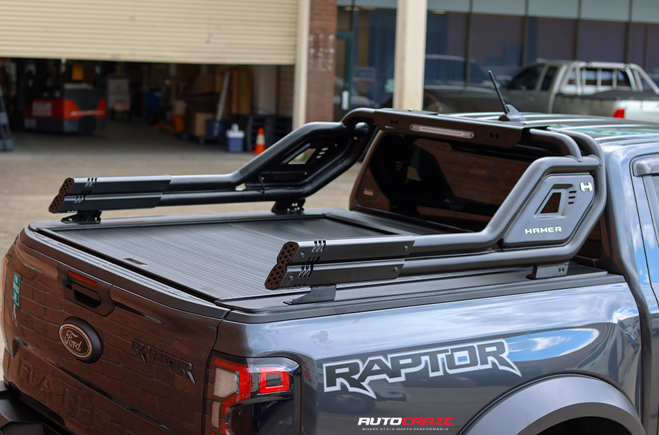 FORD RAPTOR NEXT GEN FUEL COVERT MATTE BLACK