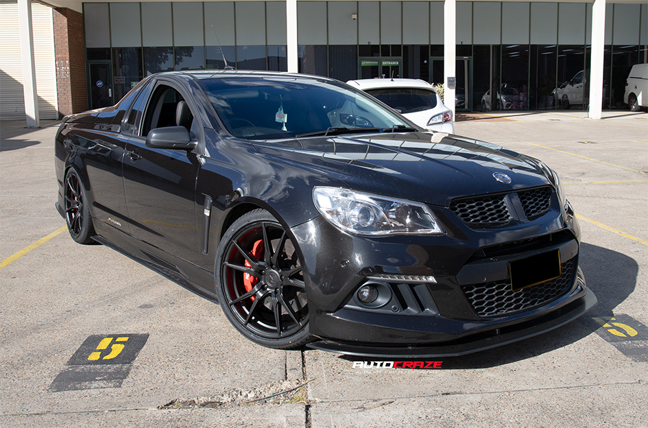HOLDEN COMMODORE VF KOYA SF06 SATIN BLACK