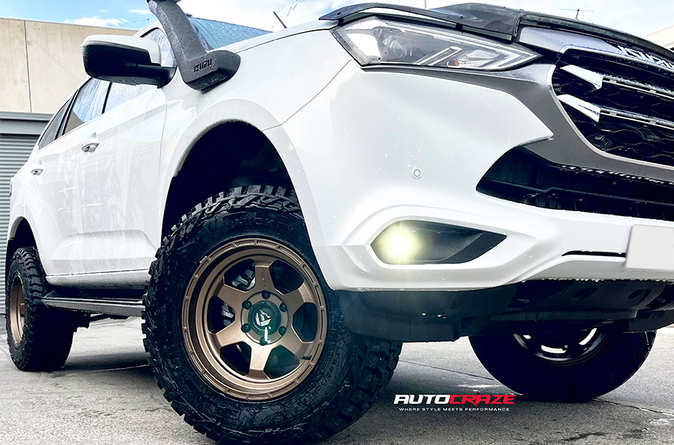 ISUZU MUX FUEL SHOK BRONZE