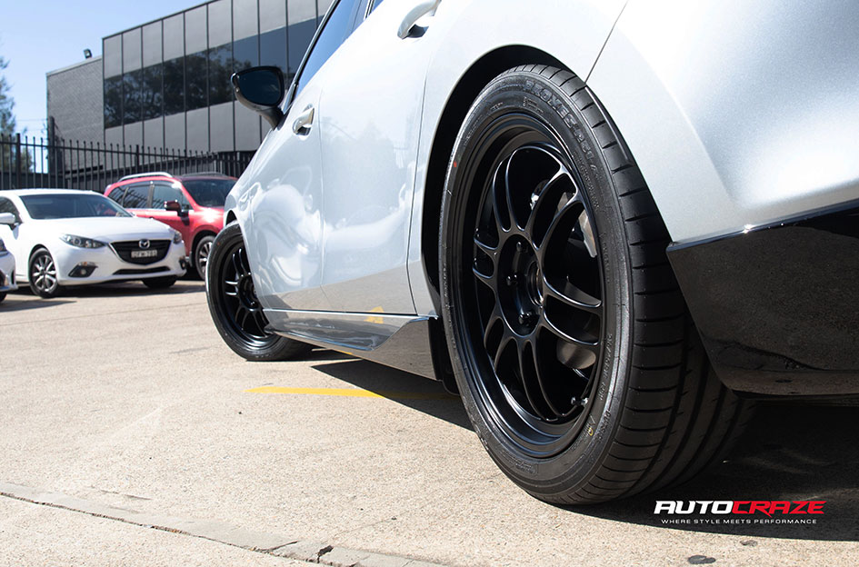 MAZDA 3 ENKEI RPF1 BLACK
