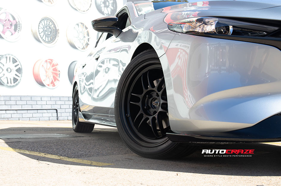 MAZDA 3 ENKEI RPF1 BLACK