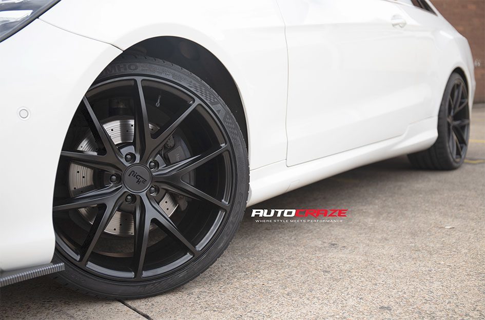 MERCEDES BENZ E CLASS NICHE MISANO MATTE BLACK