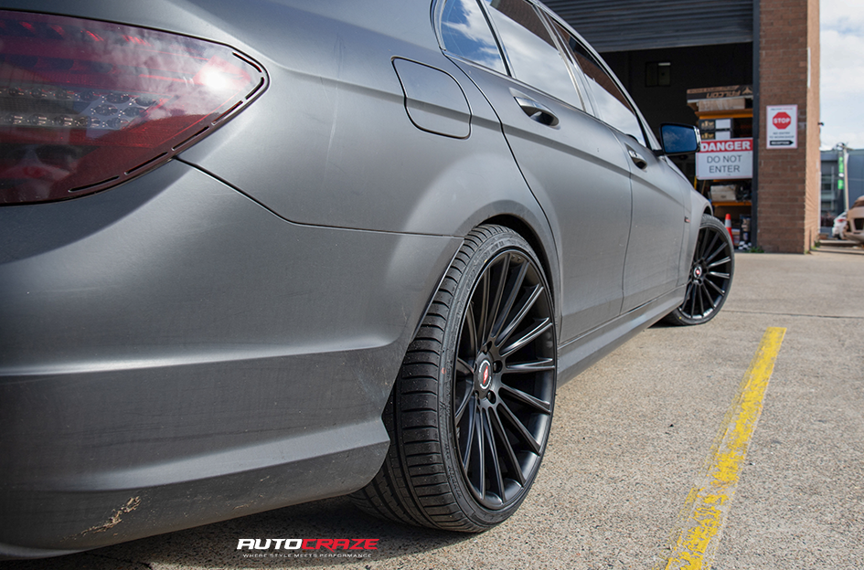 MERCEDES BENZ C CLASS INFORGED IFG55 FLAT BLACK