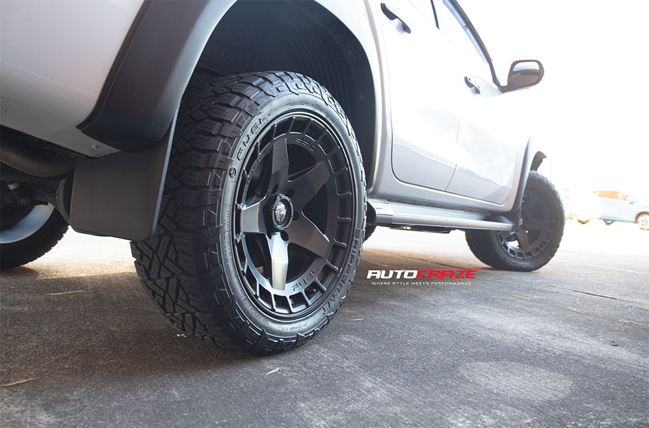 MITSUBISHI TRITON FUEL WARP MATTE BLACK