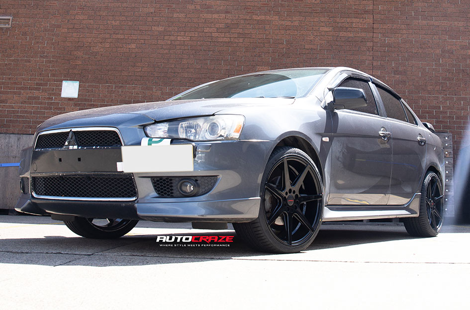 MITSUBISHI LANCER MASON ZR4 GLOSS BLACK