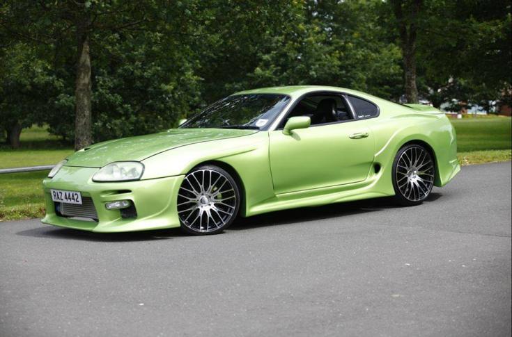 TOYOTA SUPRA PRESTIGE VORTEX BLACK MACHINED FACE