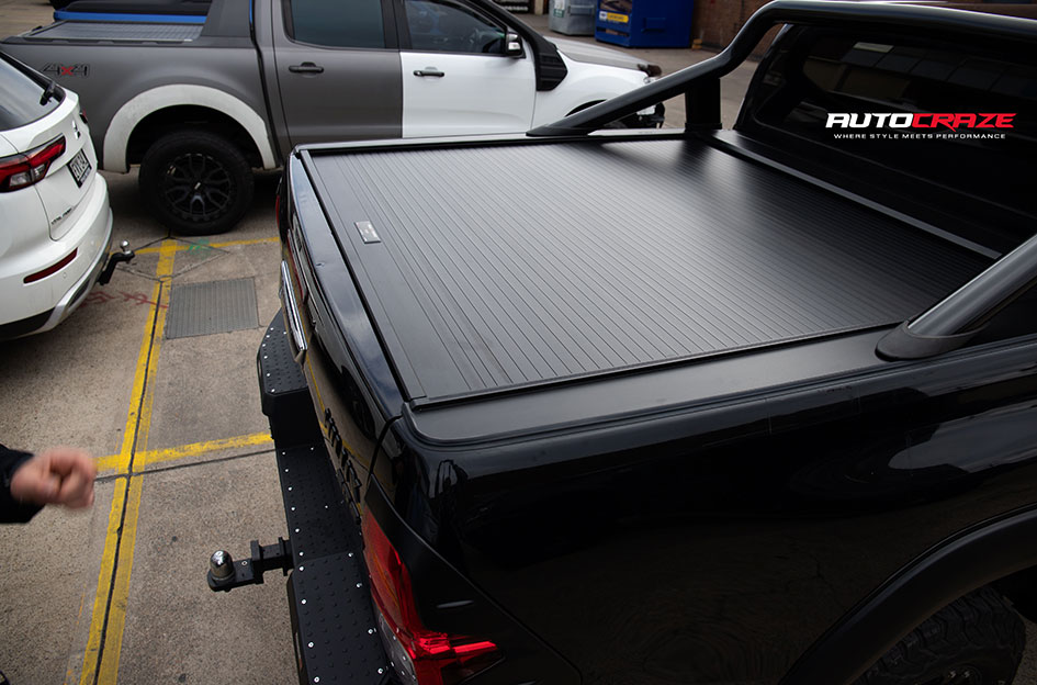 TOYOTA HILUX KMC MONSTER XD 2 MATTE BLACK