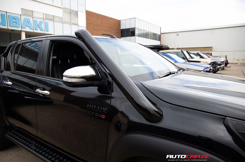 TOYOTA HILUX KMC MONSTER XD 2 MATTE BLACK