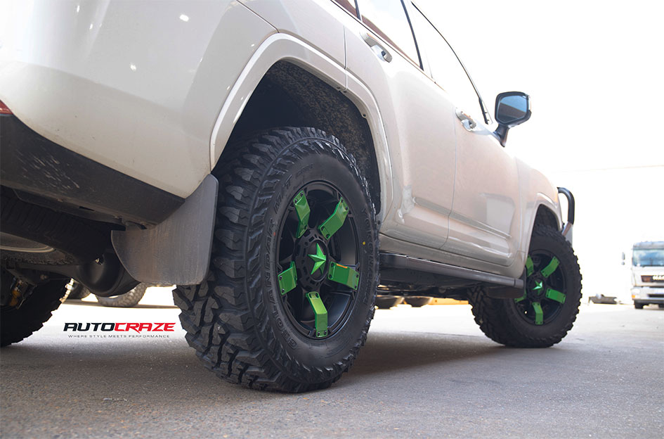 TOYOTA LANDCRUISER 300 SERIES KMC ROCKSTAR XD 2 MATTE BLACK