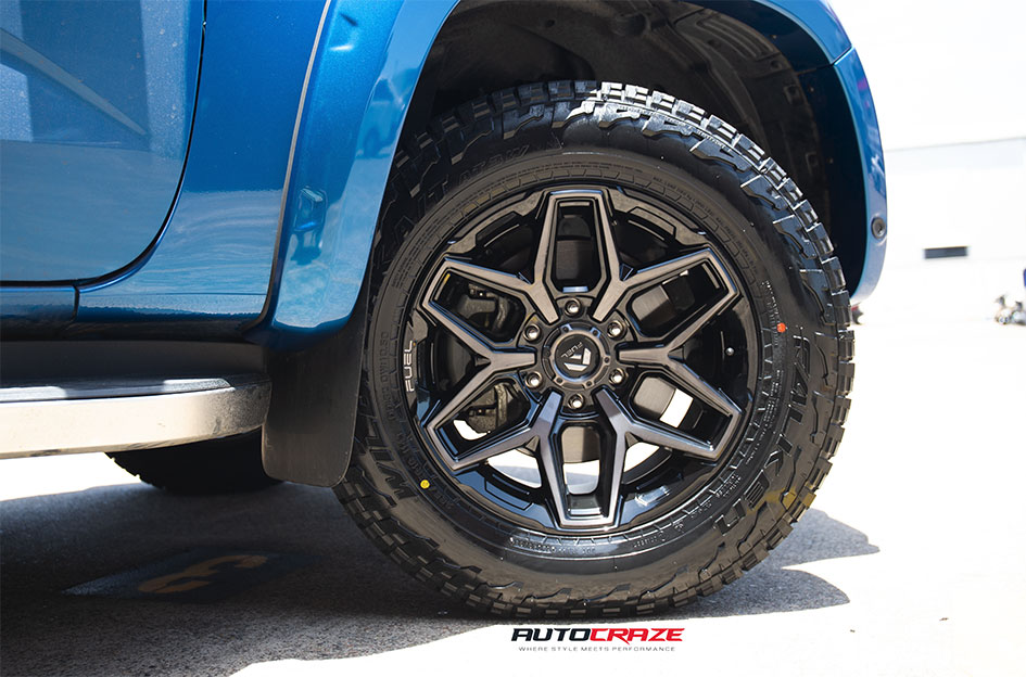 VOLKSWAGEN AMAROK NEXT GEN FUEL FLUX GLOSS BLACK GREY TINT