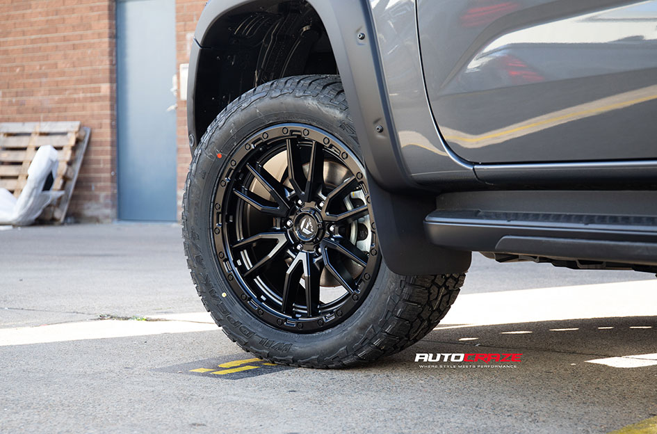 VOLKSWAGEN AMAROK FUEL REBEL 6 MATTE BLACK