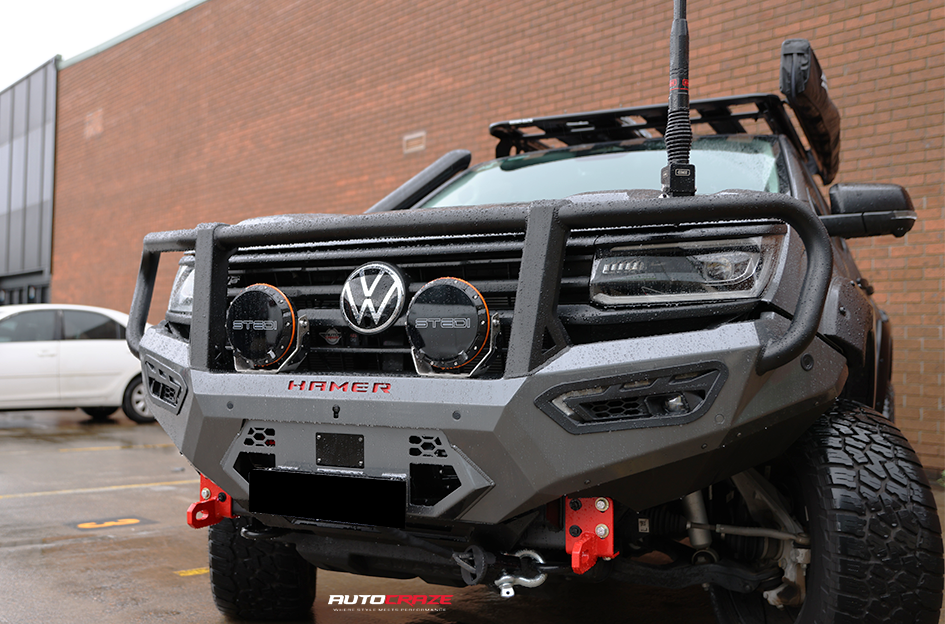 VOLKSWAGEN AMAROK FUEL REBEL 6 MATTE BLACK