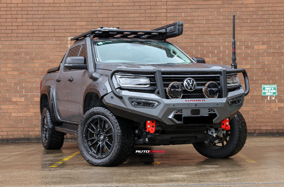 VOLKSWAGEN AMAROK FUEL REBEL 6 MATTE BLACK