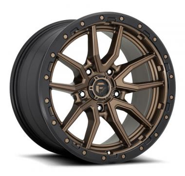 TOYOTA HILUX RUGGED X FUEL REBEL MATTE BRONZE BLACK LIP
