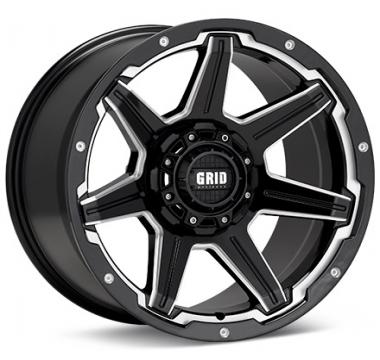 FORD RANGER GD06 GLOSS BLACK MILLED