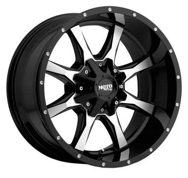 FORD RANGER MO970 GLOSS BLACK MACHINED FACE