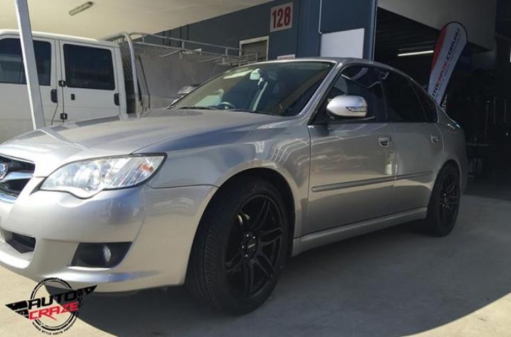 SUBARU LIBERTY CC02 MATTE BLACK | Car gallery|- Auto Craze