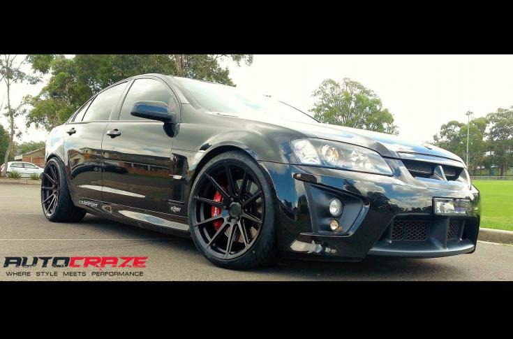 HOLDEN COMMODORE HSV CLUBSPORT R8 SF04 MATTE BLACK | Car gallery|- Auto ...