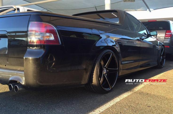 HOLDEN COMMODORE VE UTE CONQUISTA 7 SATIN BLACK | Car gallery|- Auto Craze