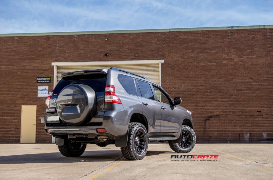 TOYOTA PRADO VAPOR MATTE BLACK 1502423408 | Car gallery|- Auto Craze