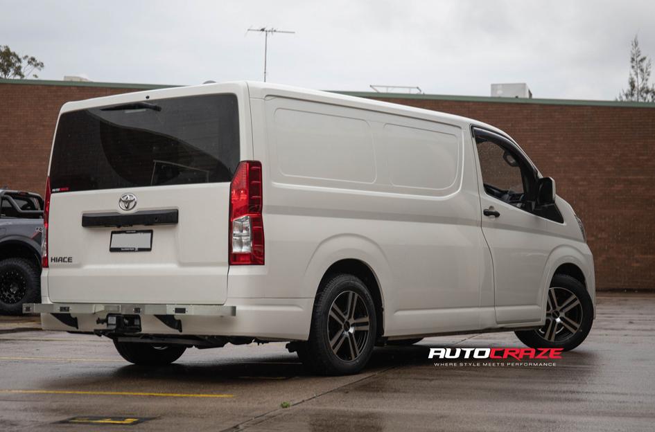 TOYOTA HIACE LIBERATOR GLOSS BLACK MACHINED FACE 1636334609 | Car ...