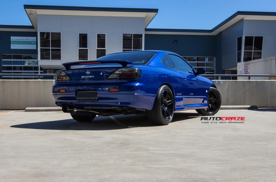 NISSAN 200SX S15 SF01 SATIN BLACK | Car gallery|- Auto Craze