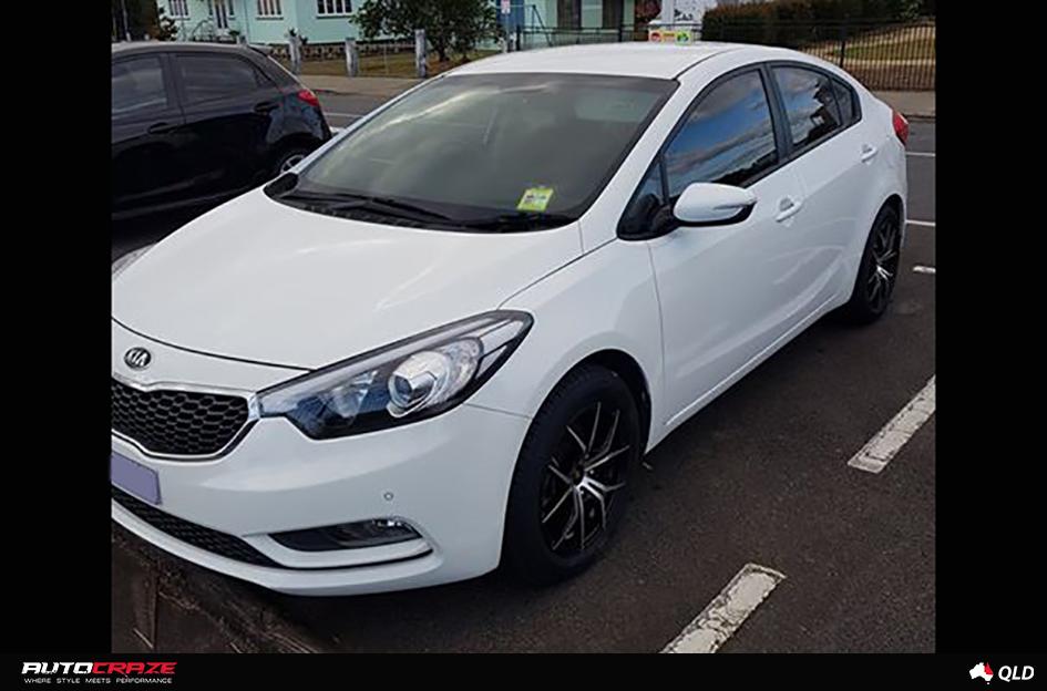 KIA CERATO VENOM BLACK MACHINED FACE 1534480859 | Car gallery|- Auto Craze