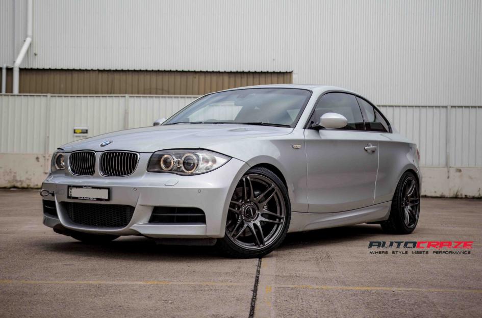 BMW 135I CC02 MATTE BLACK | Car gallery|- Auto Craze