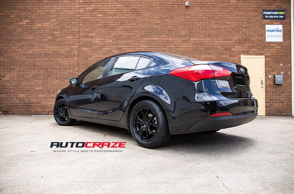 KIA CERATO VENOM MATTE BLACK 1544145113 | Car gallery|- Auto Craze